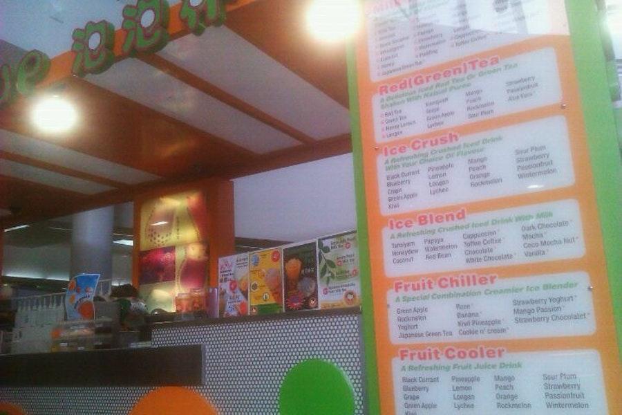 Menu at Bubble Cup restaurant, Box Hill