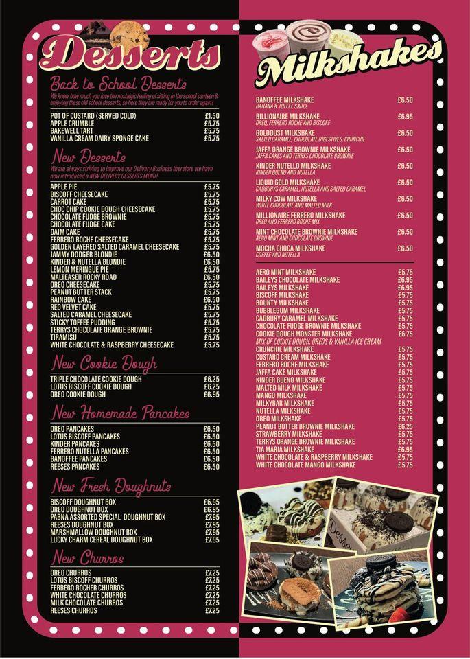 Menu at Pabna Restaurant, Leek