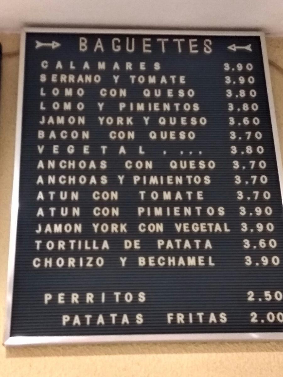 Menu at Mamma Mia Pizzeria Italiana, Aguilar de Campoo