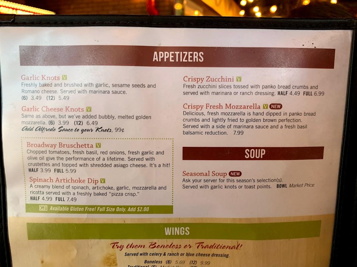 Menu at NYPD Pizza pizzeria, Scottsdale, N Pima Rd #140