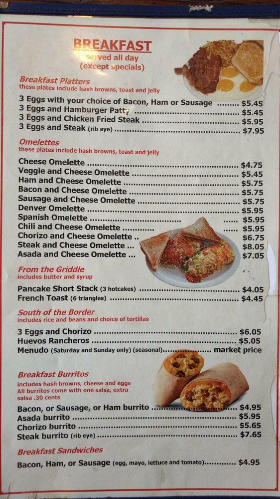 Carta del restaurante Alpha Omega Burgers, Covina