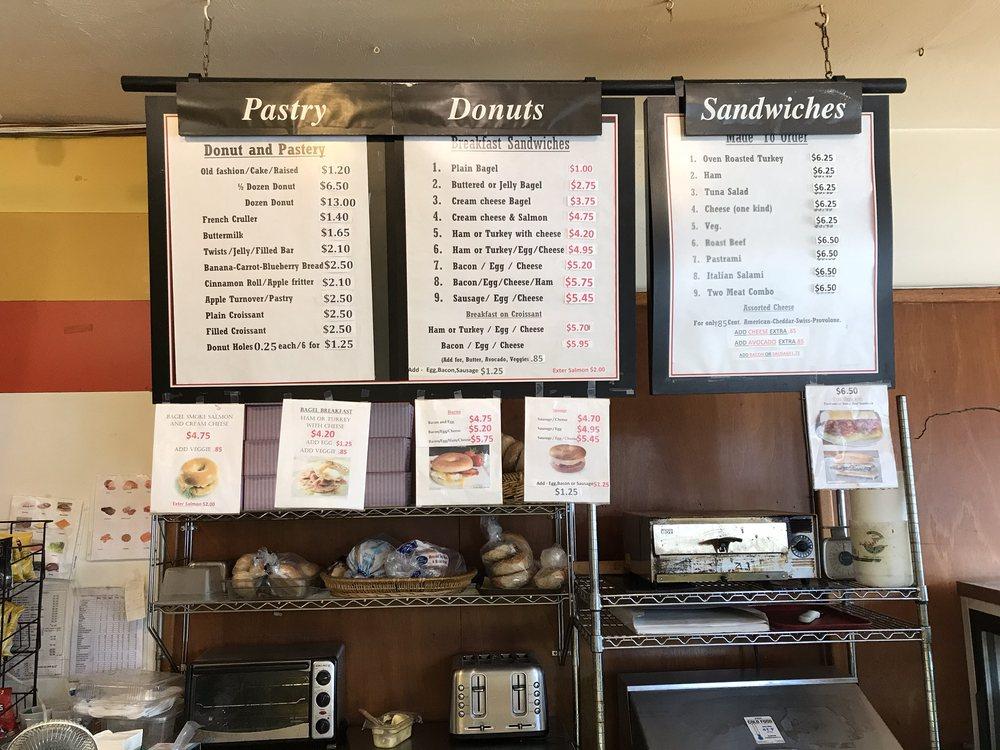 Menu at Happy Donuts desserts, San Francisco, Haight St