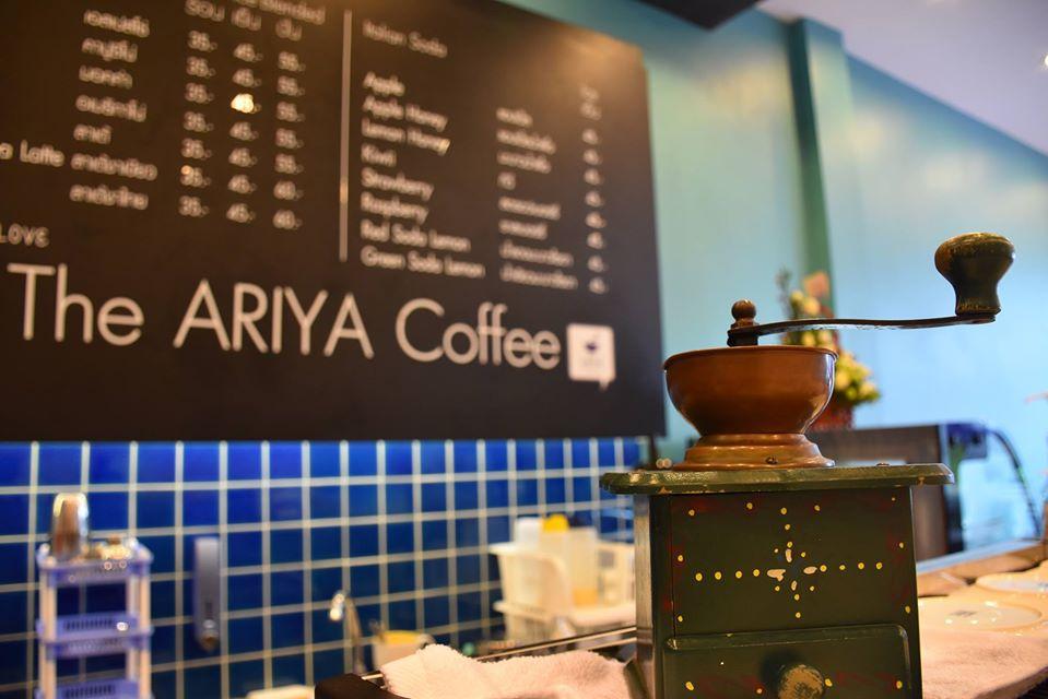 Menu at The ARIYA COFFEE, Ubon Ratchathani