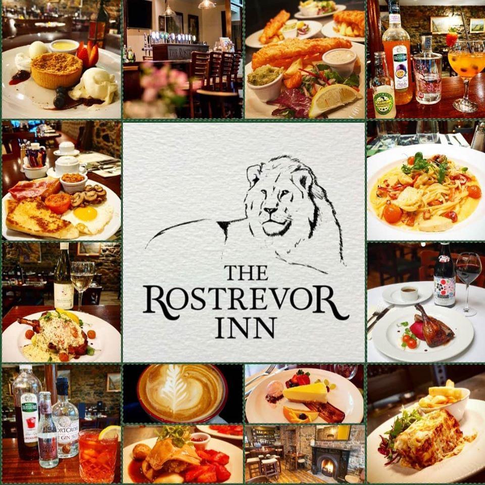 Menu at The Rostrevor Inn restaurant, Rostrevor