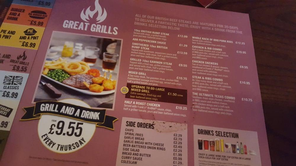Menu at The Amber Rose Edinburgh pub & bar, Edinburgh