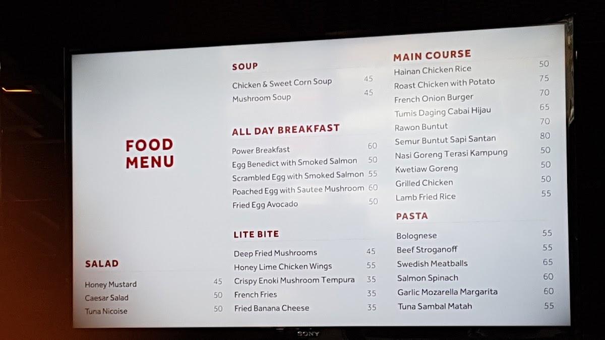 Menu at Anomali Coffee Ratulangi restaurant, Makassar, Jl. DR ...