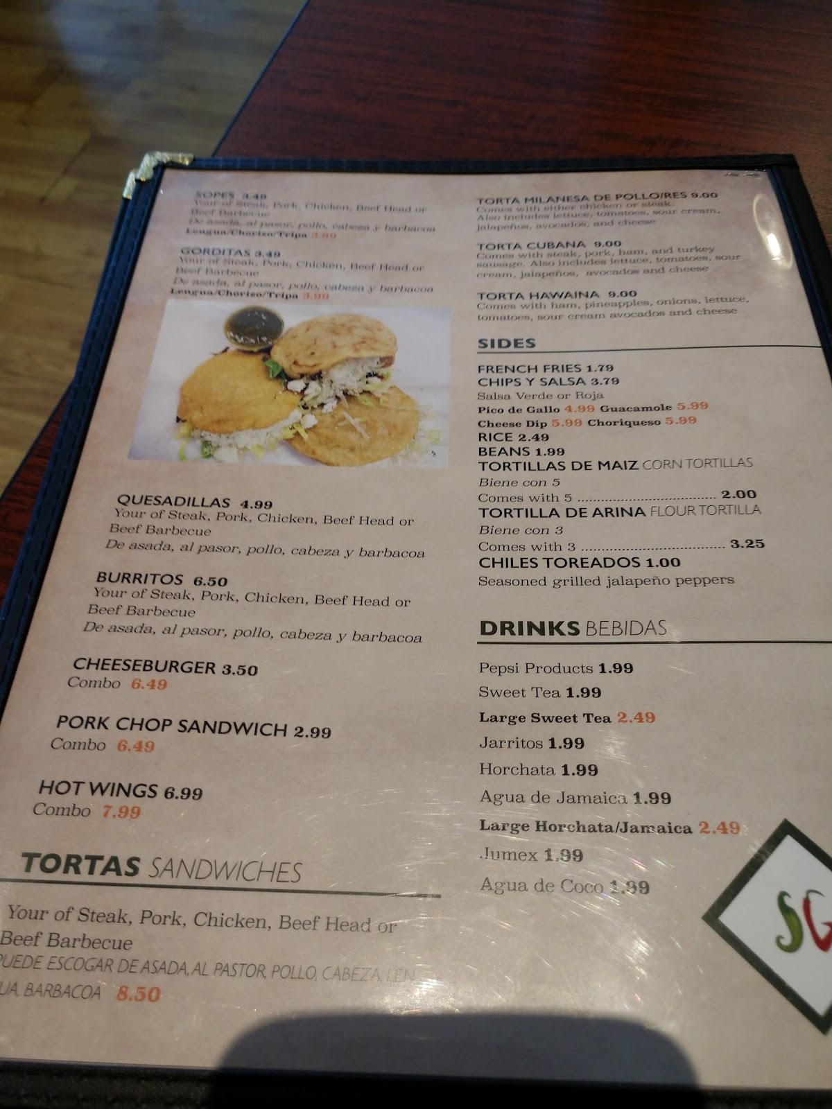 Menu at Speed Grill & Deli restaurant, Oxford
