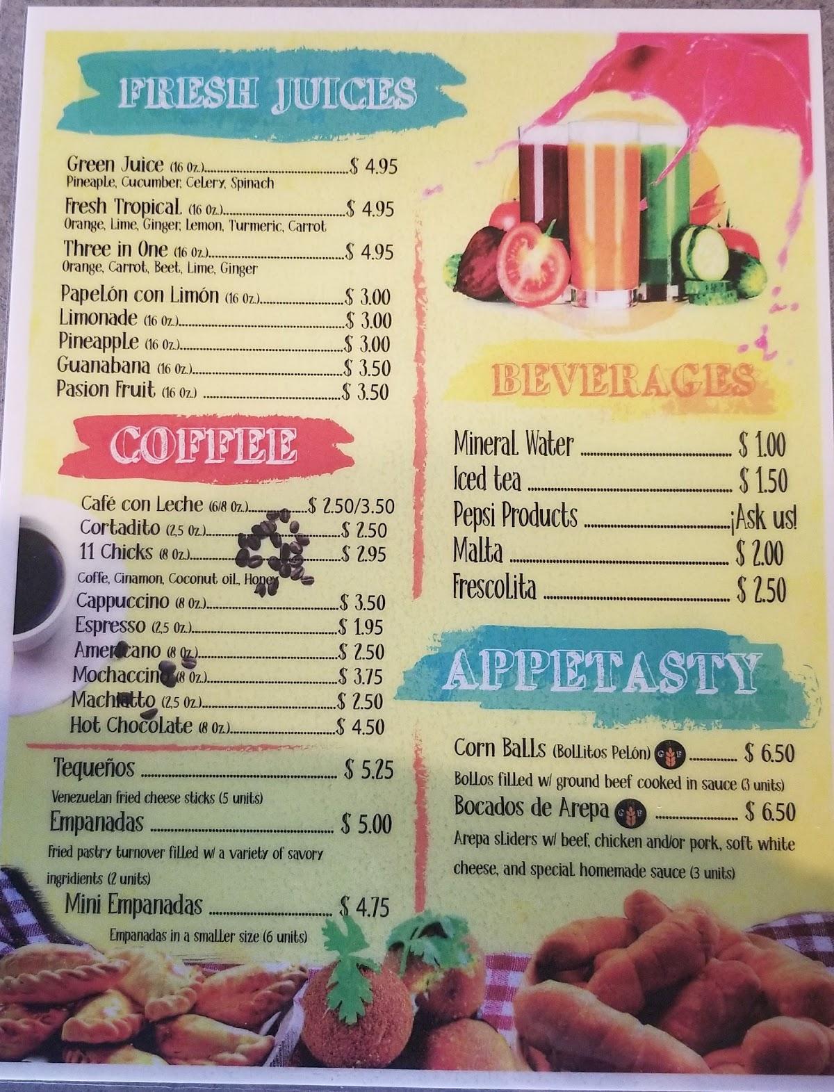 Menu at 11 Chicks Yummy Creations restaurant, Saint Petersburg, 199 Dr ...