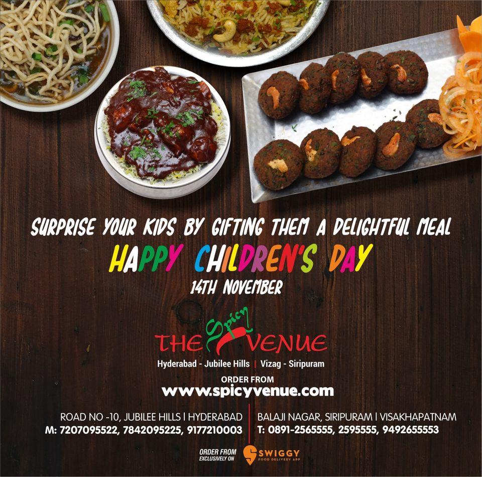 Menu at The Spicy Venue, Hyderabad, No. 265/S