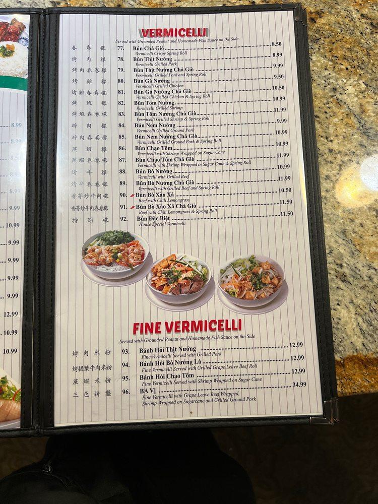 Menu at Thai Son restaurant, Pennsauken Township, NJ-38