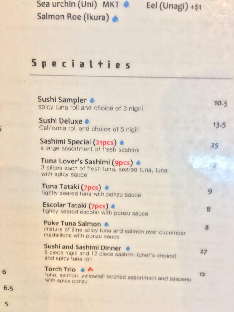 Menu at Domo Café restaurant, Fort Walton Beach, Hurlburt Rd
