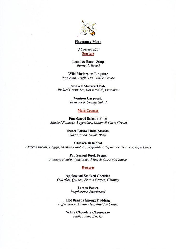 Menu at Guardbridge Inn pub & bar, Leuchars