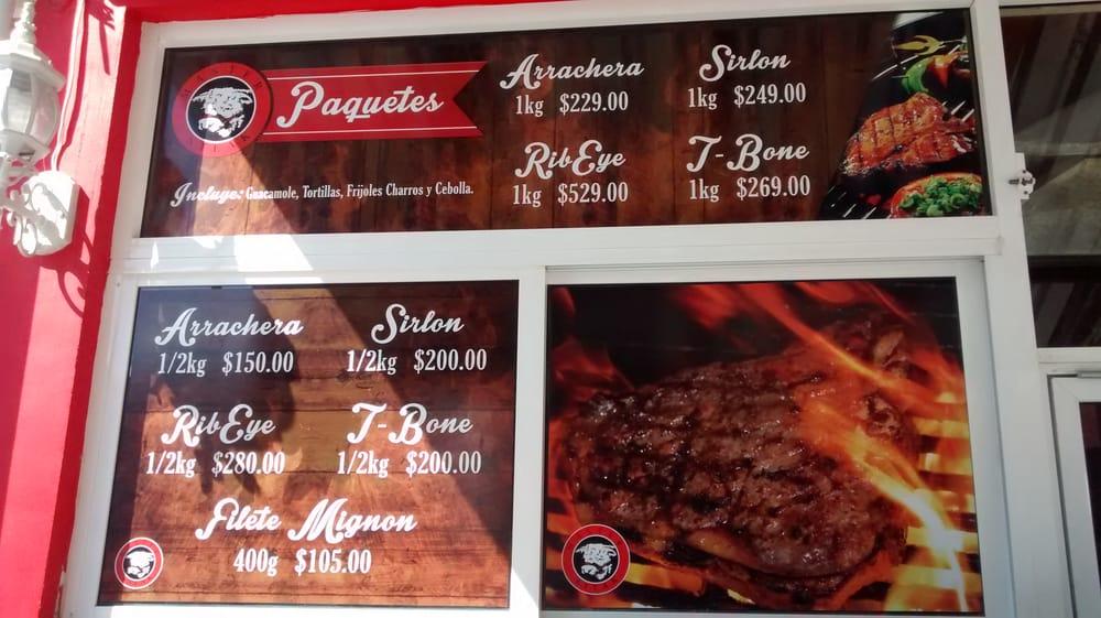 Menu at Master Steak, Cancún, Av. Comalcalco esquina con calle Kabah ...