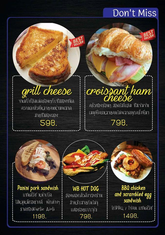 Menu at Burgers & Grill by Wake and Bake restaurant, Nakhon Pathom
