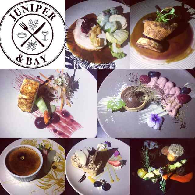 Menu at Juniper & Bay restaurant, Como