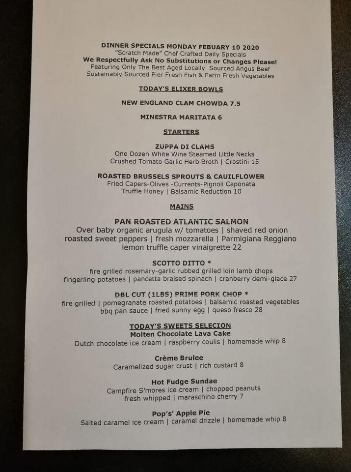 Menu at Mish Mosh Eclectic Eatery & Spirits pub & bar, Solon, Brainard Rd