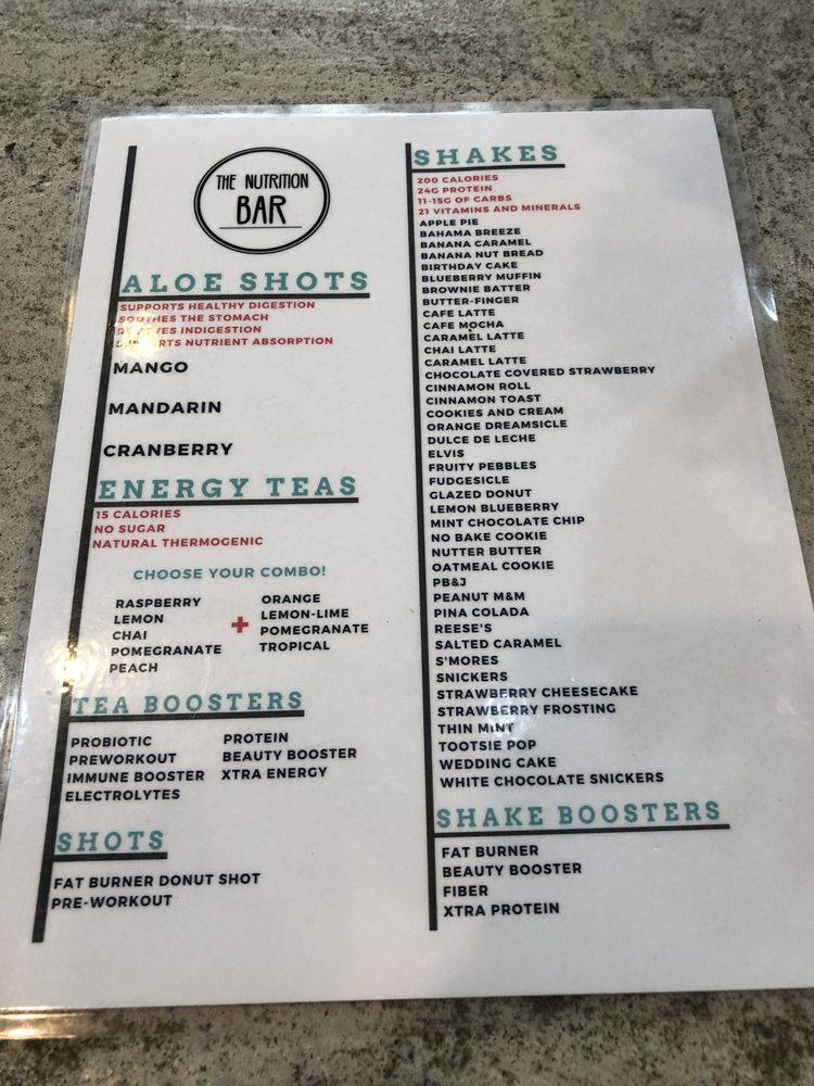 Carta de NB Memphis (Nutrition Bar), Memphis