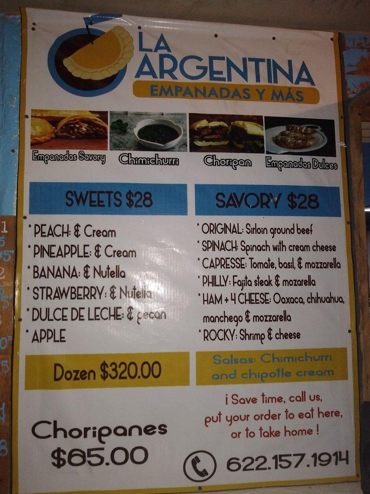 Menu Argentina Restaurant at Madison Calder blog