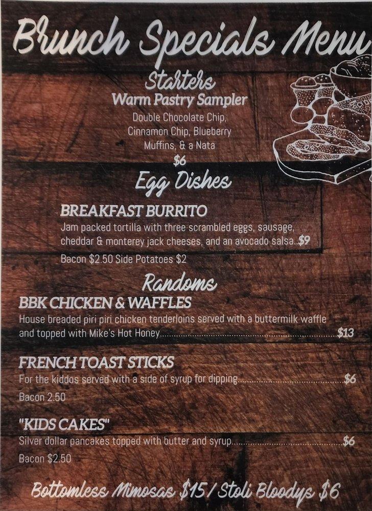Menu at Bem Bom on Corrine pub & bar, Orlando