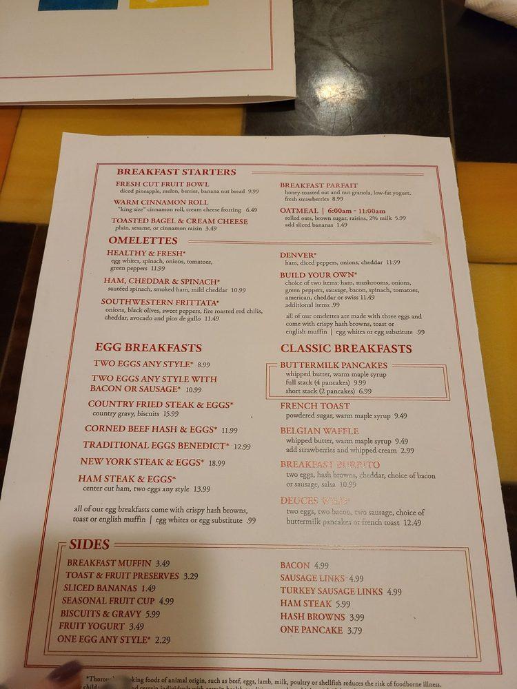 Menu at Farm cafe, North Las Vegas, N Aliante Pkwy