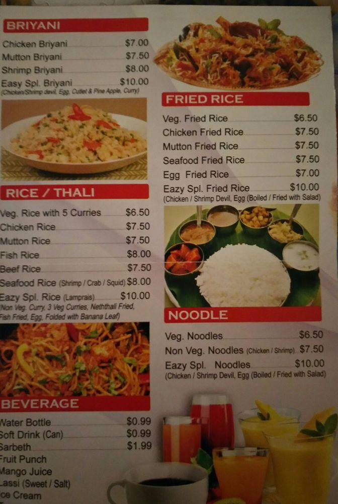 Menu at SLS Eazy Carry Take Out Restaurant, Mississauga, 16-2275 ...