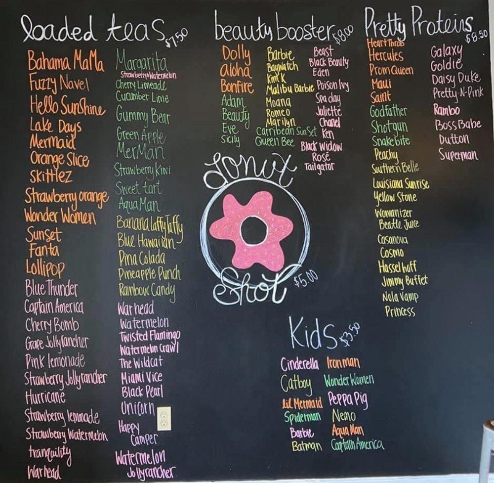 Menu at Wildcat Nutrition pub & bar, Walker