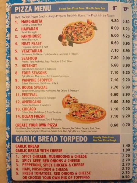 Menu at Chicken Land & Pizza fast food, Bridport, 14B West St