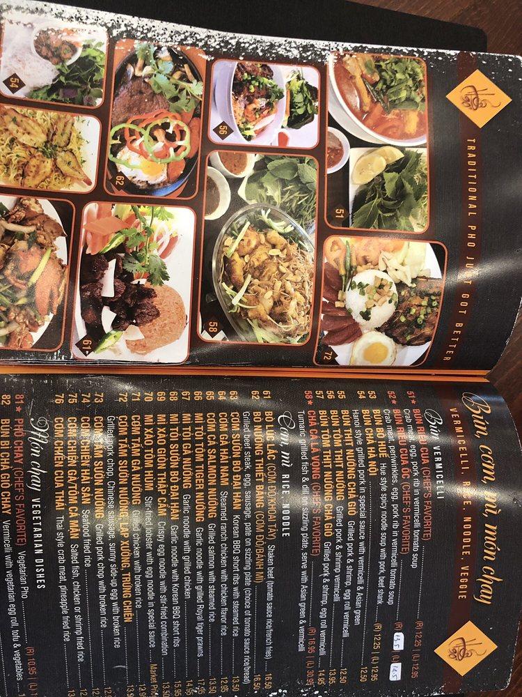 Menu at Pho 90 Degree - Milpitas restaurant, Milpitas