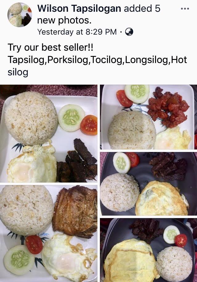 Menu at Wilson Tapsilogan and Panciteria restaurant, Ilagan City