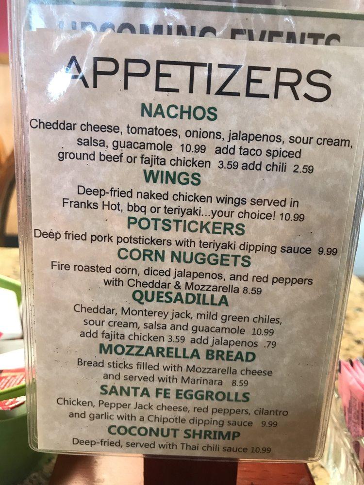 Menu at Cottage Cafe & Fireside Lounge, Cle Elum