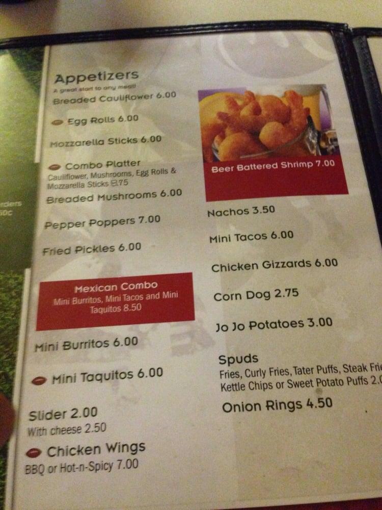 Menu at Four Aces Bar & Lounge, Hardin