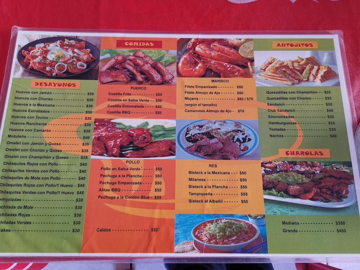 Menu at Restauran Ebenezer restaurant, Berriozábal