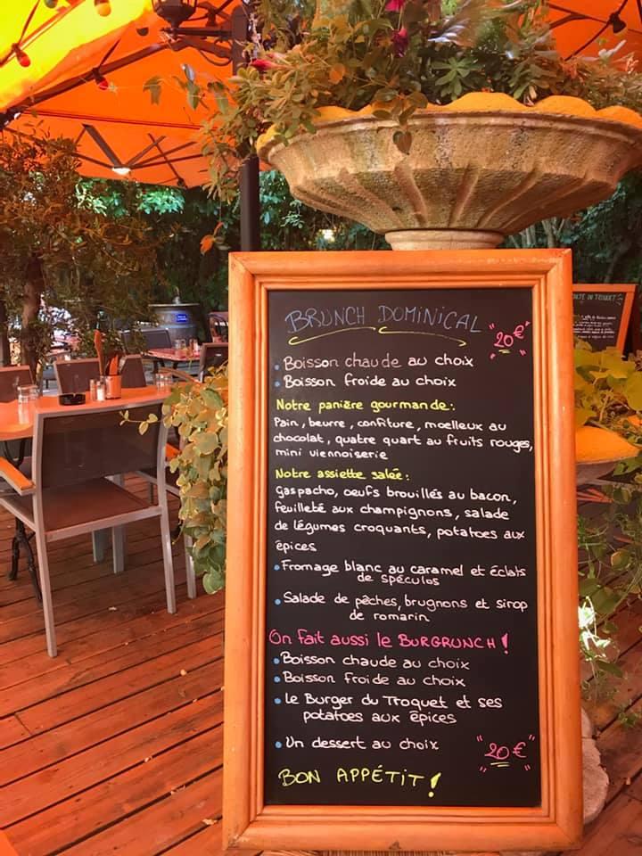 Menu au Le Troquet Garonne restaurant, Toulouse