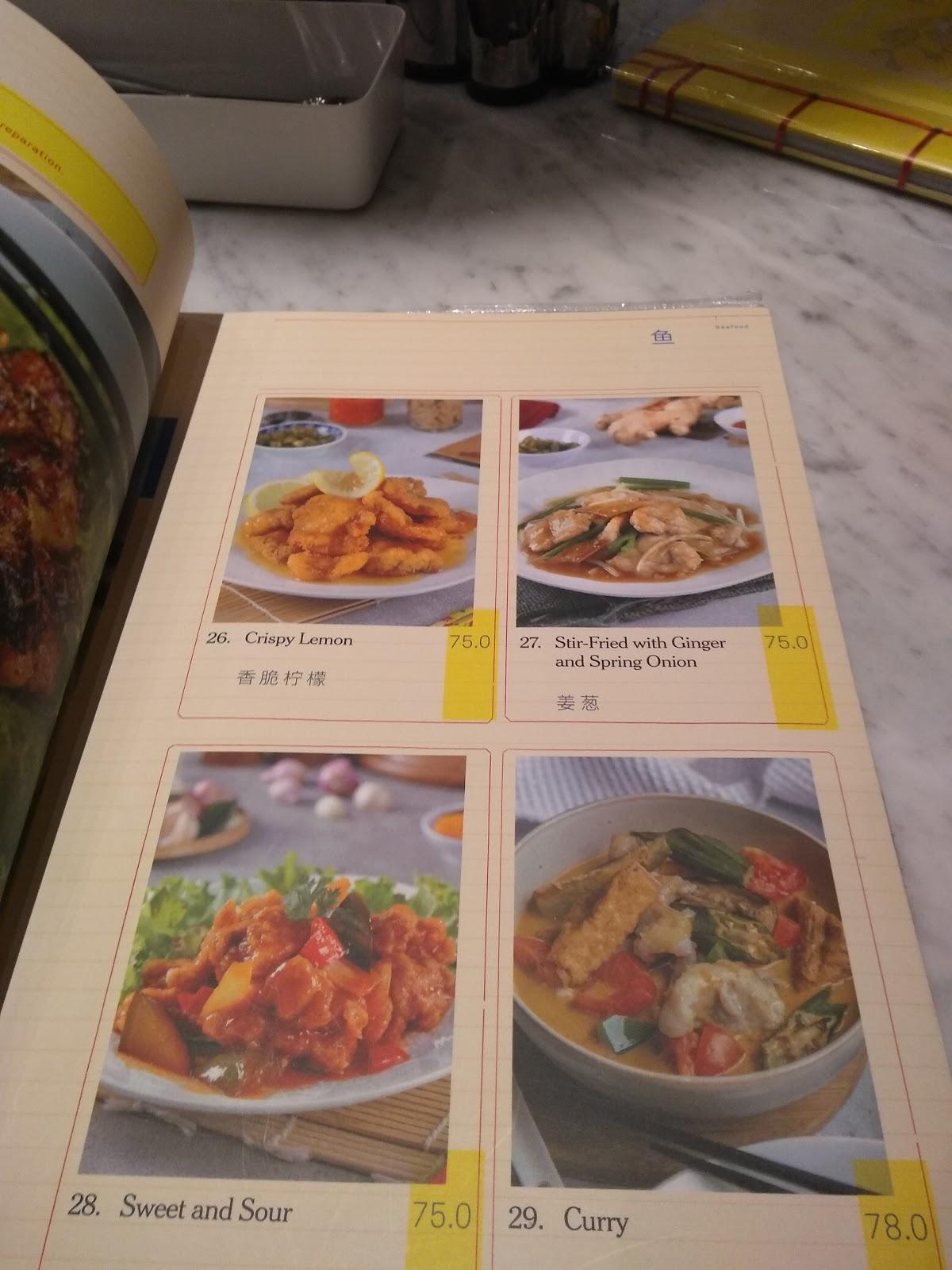 Menu at Wee Nam Kee - Galaxy Mall 3 restaurant, Surabaya, Galaxy Mall 3