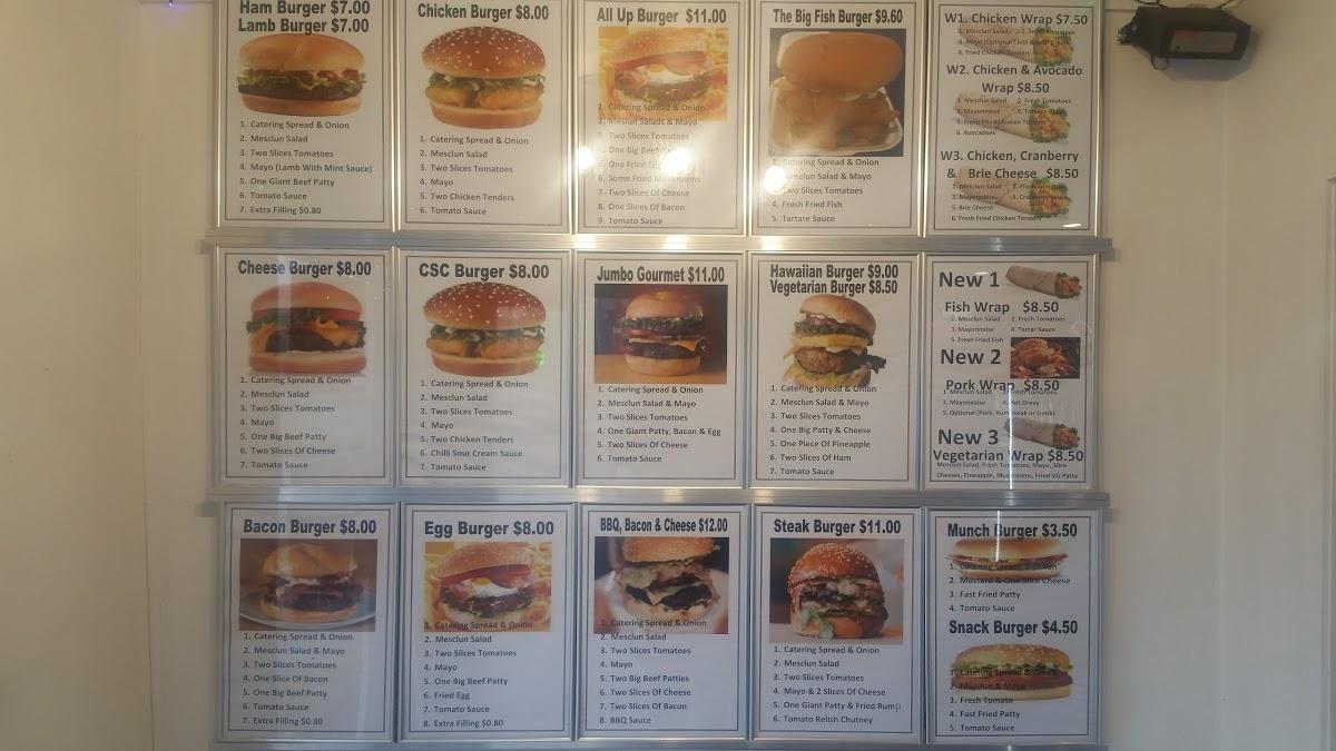 Menu at Turangi Fish And Chips Chicken, Roast And Pizza restaurant, Turangi