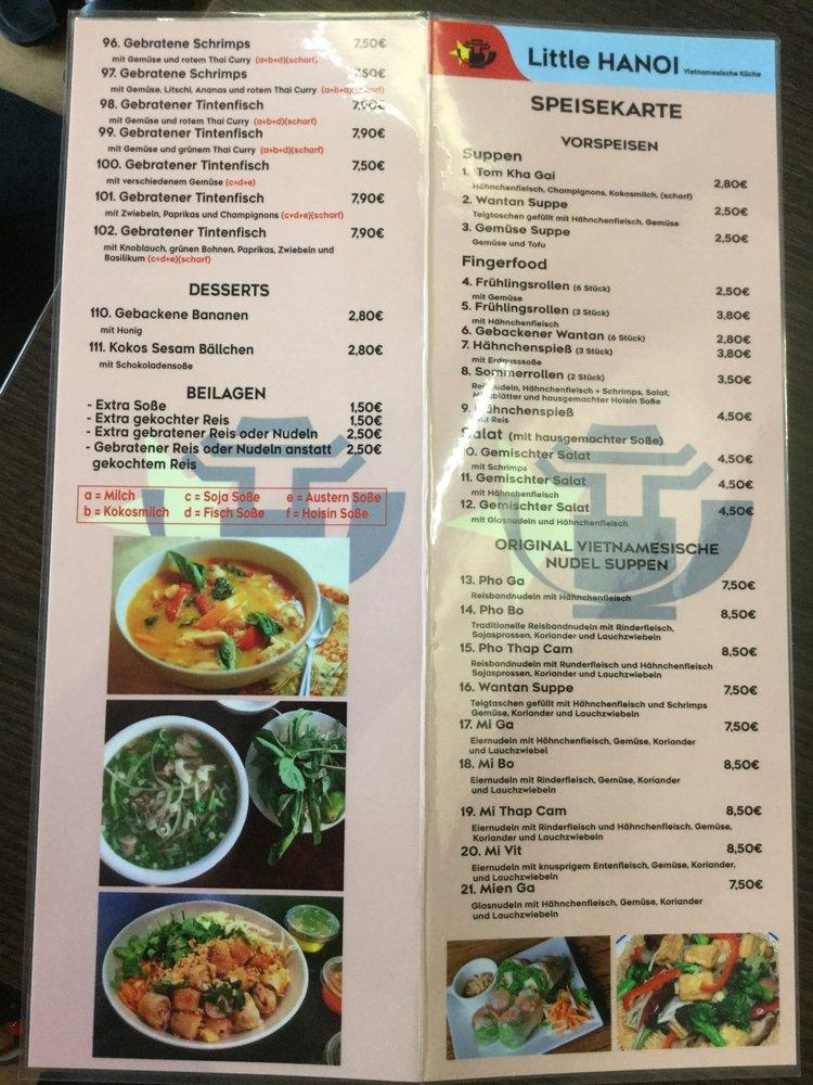 Speisekarte von Little Hanoi - Offenbach am Main restaurant, Offenbach ...
