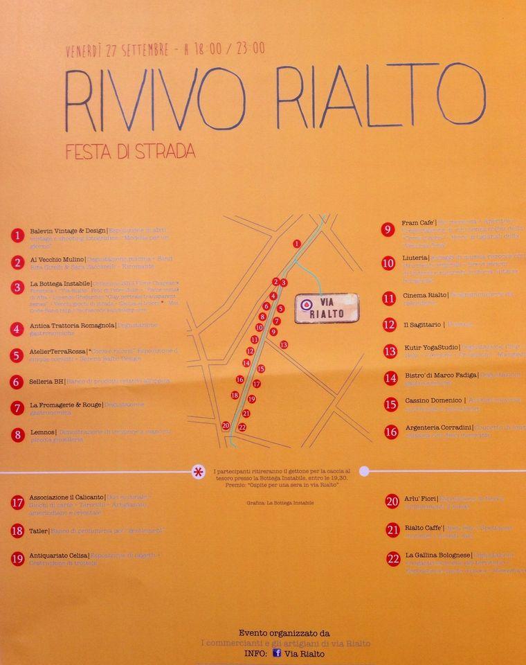 Menu at Antica Osteria Romagnola restaurant, Bologna
