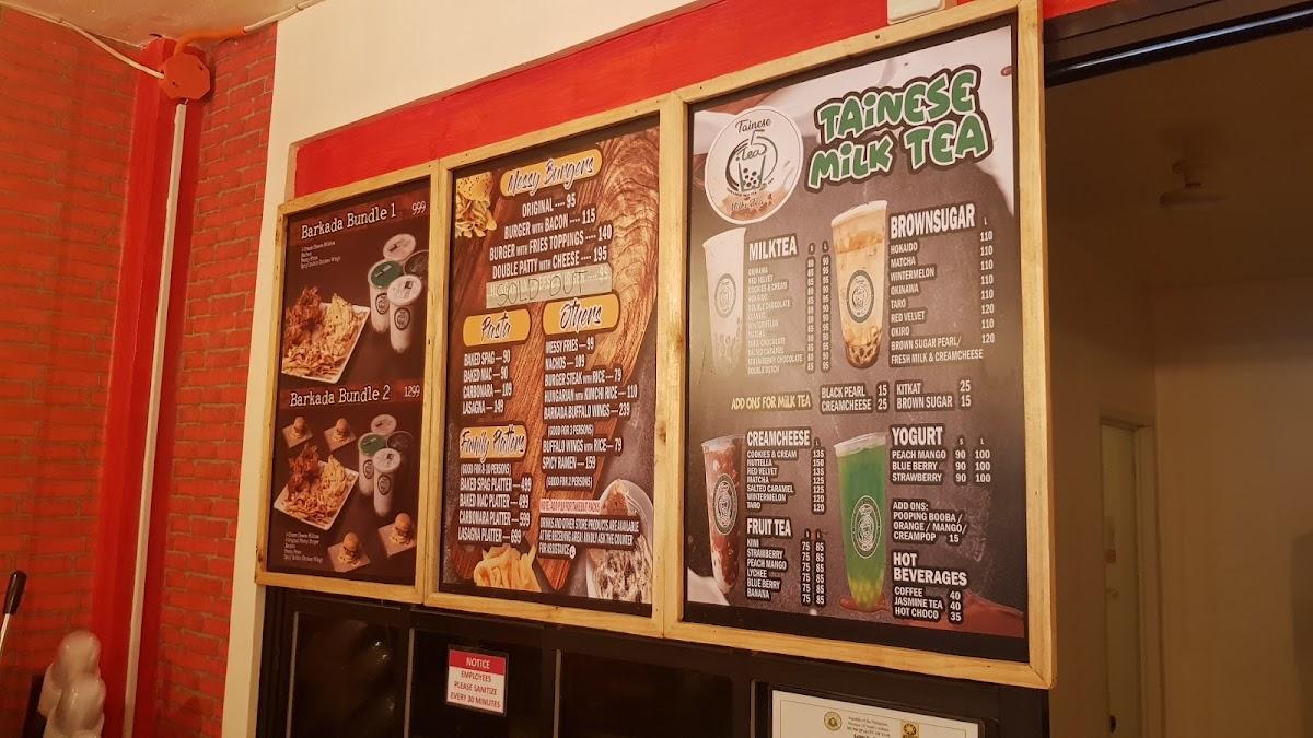 Menu at Messy Burger Tupi restaurant, Tupi