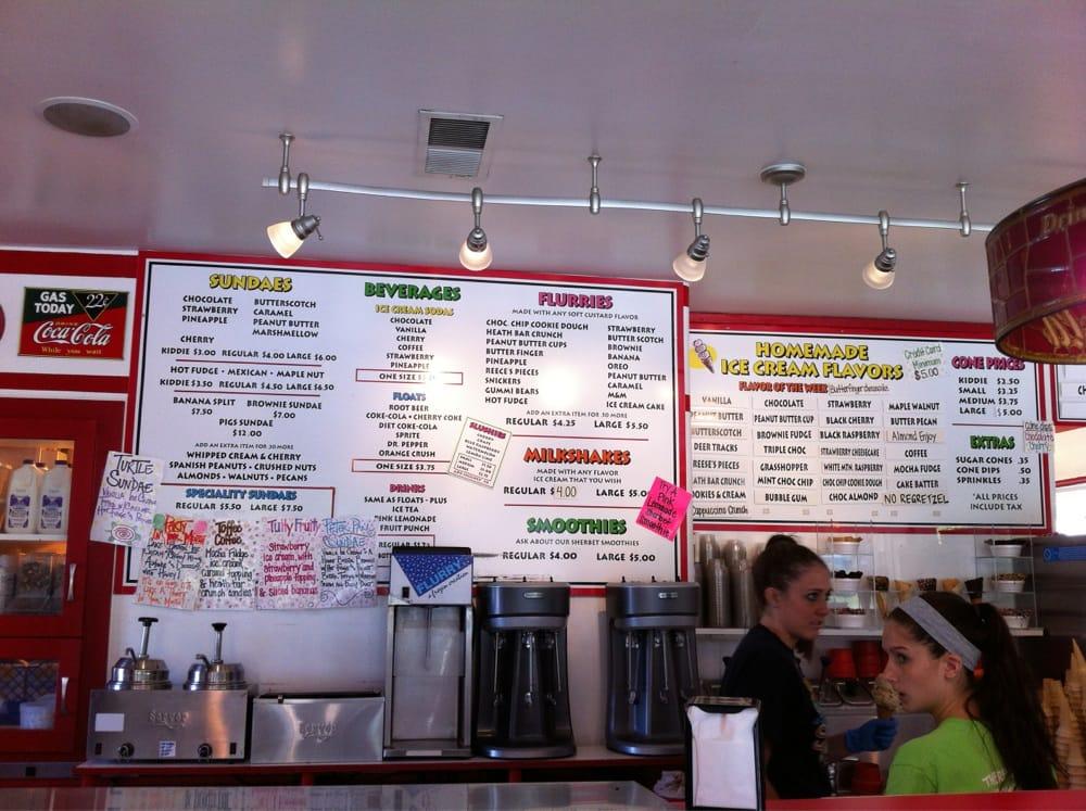 Menu at Seneca Farms restaurant, Penn Yan, NY-54A