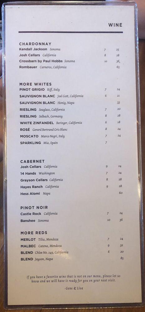 Menu at FD's Grillhouse pub & bar, Springfield