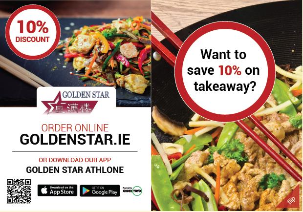 Golden Star, Athlone - Restaurant menu, prices and reviews