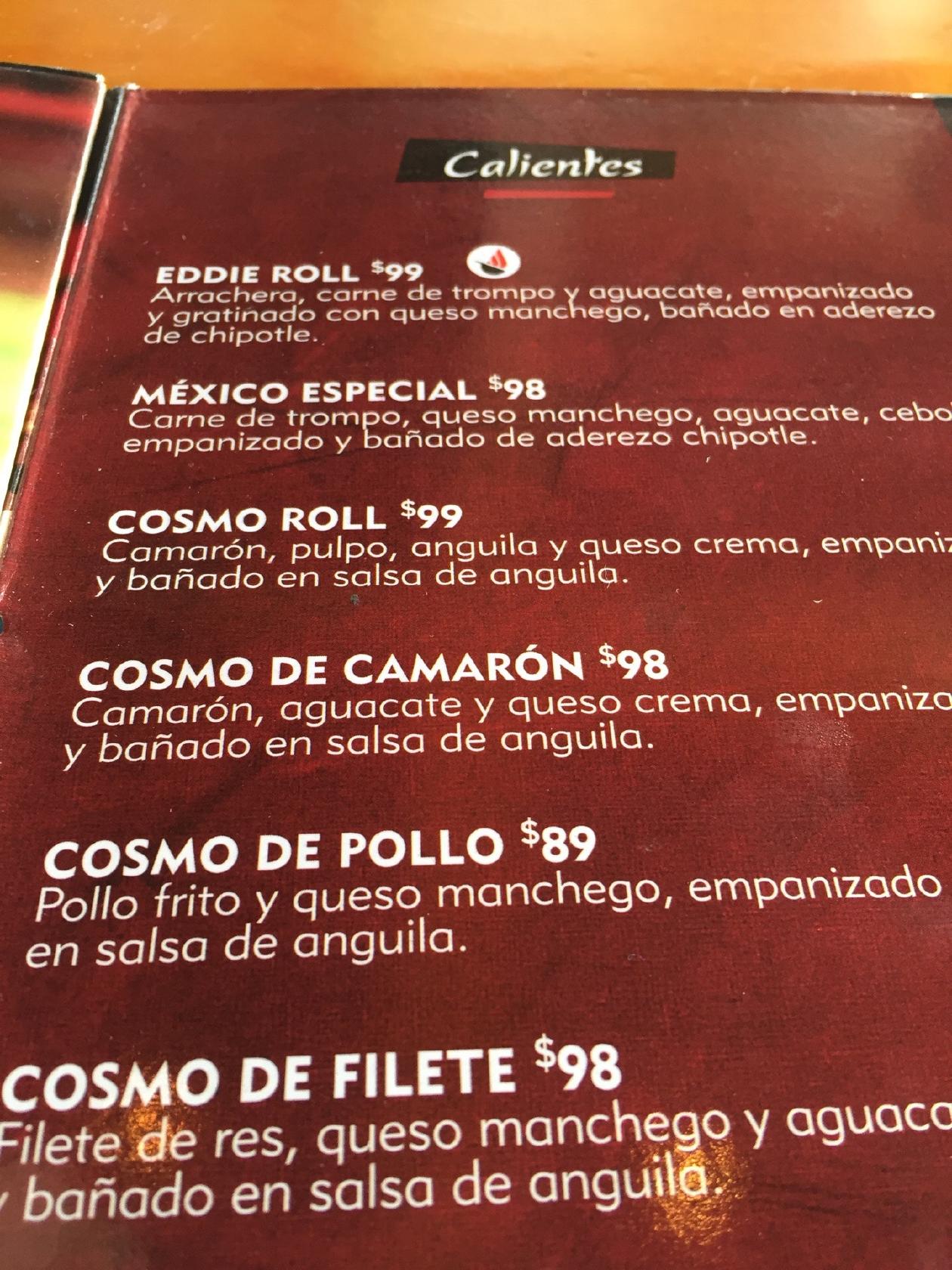 Menu at Oriental Wok Anahuac restaurant, San Nicolás de los Garza ...