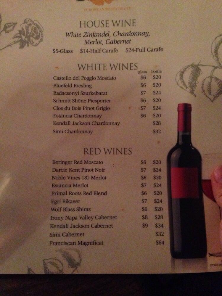 Menu at Amber Rose Restaurant & Catering, Dayton