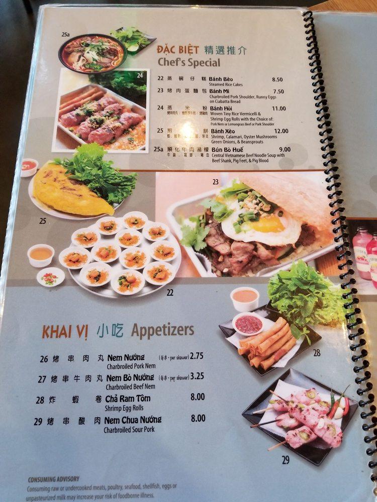 Menu at Summer Rolls pub & bar, Temple City, Rosemead Blvd #100