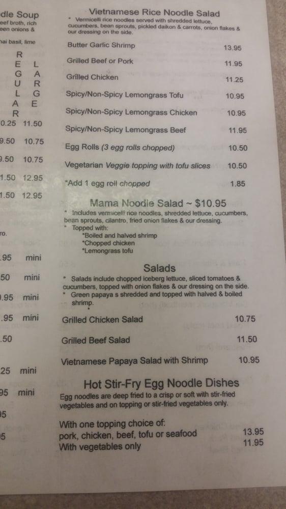 Menu at Ba-le Kona Restaurant, Kailua-Kona