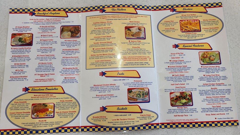 Menu at One Man Band pub & bar, Lehi