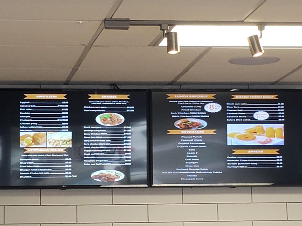 Menu at Fire Side Restaurant, Jersey City