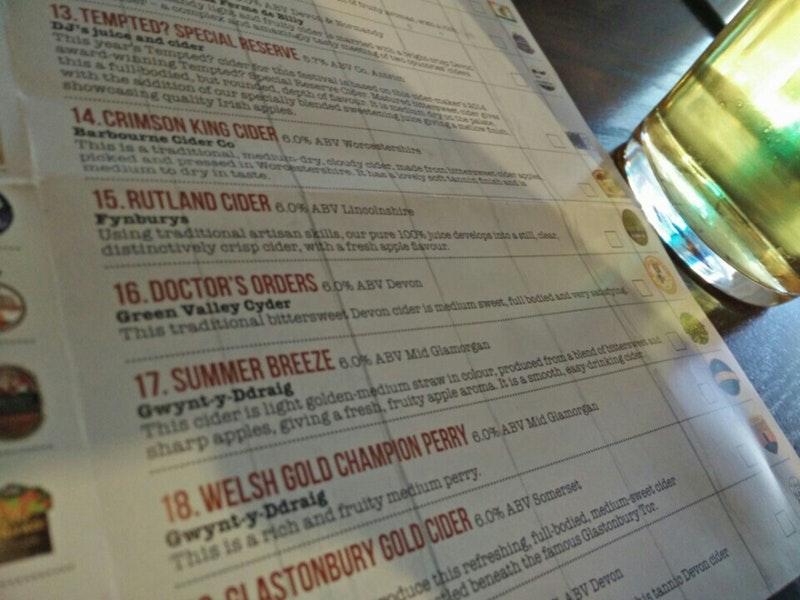 Menu at The William Jameson - JD Wetherspoon pub & bar, Sunderland