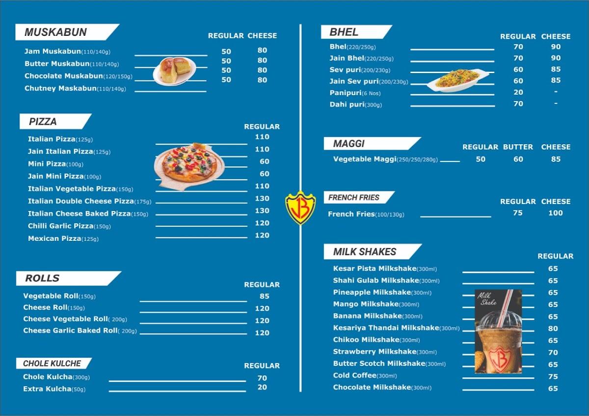 Menu at Jay Bhavani Vadapav FAST FOOD, Sanand