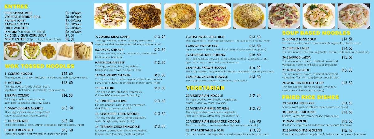 Menu at Bellygood Gympie restaurant, Gympie